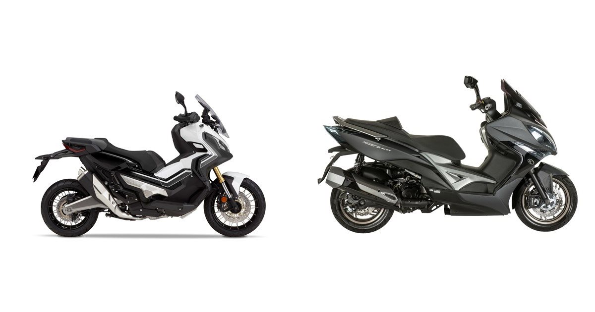 Motorrad Vergleich Honda X-ADV 2019 vs. Kymco Xciting 400i ABS 2020