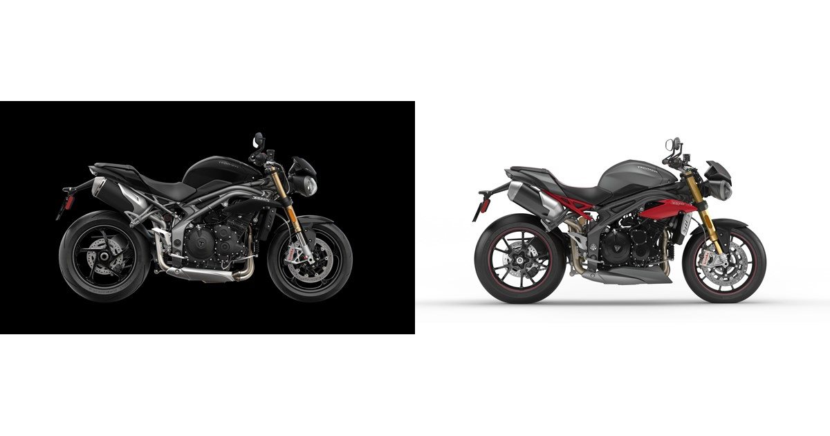 Motorrad Vergleich Triumph Speed Triple S 2018 vs. Triumph Speed Triple ...