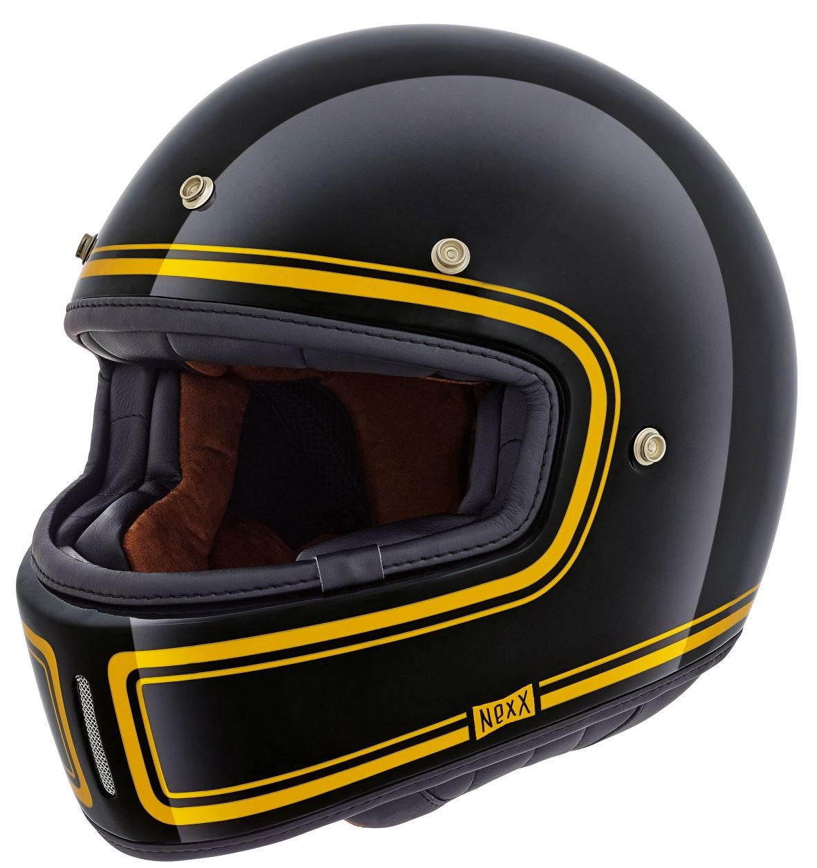 NEXX X.G100 GARAGE DEVON Integralhelm schwarz/gelb M um 279,95 EUR ...