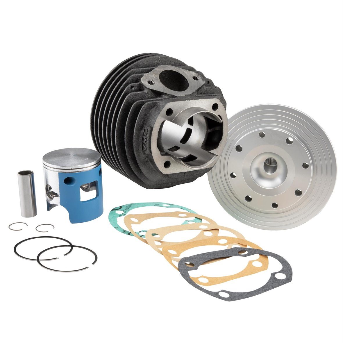 Rennzylinder VMC GS 125 ccm 6 Travasi für Vespa 50-125/PV/ET3/PK/S/XL/2 ...