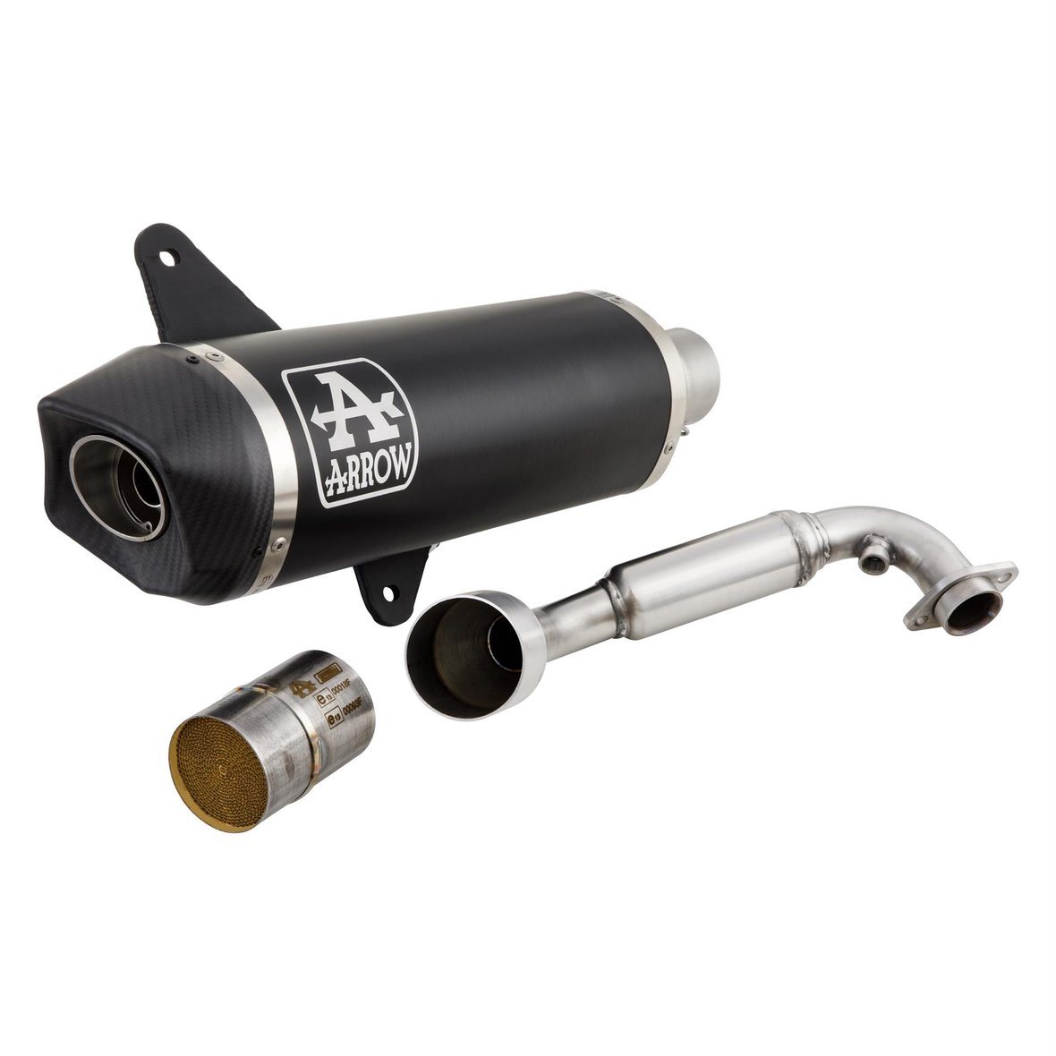 Rennauspuff ARROW Urban mit Katalysator für Vespa GTS/GTS Super/GTV 300ccm HPE (`20-) um 799,00 ...