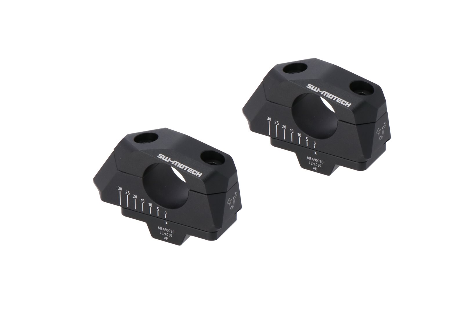 Lenkerverlegung variabel für Ø28 Lenker. H=28 mm. Verlegung 5/10/15/20 ...