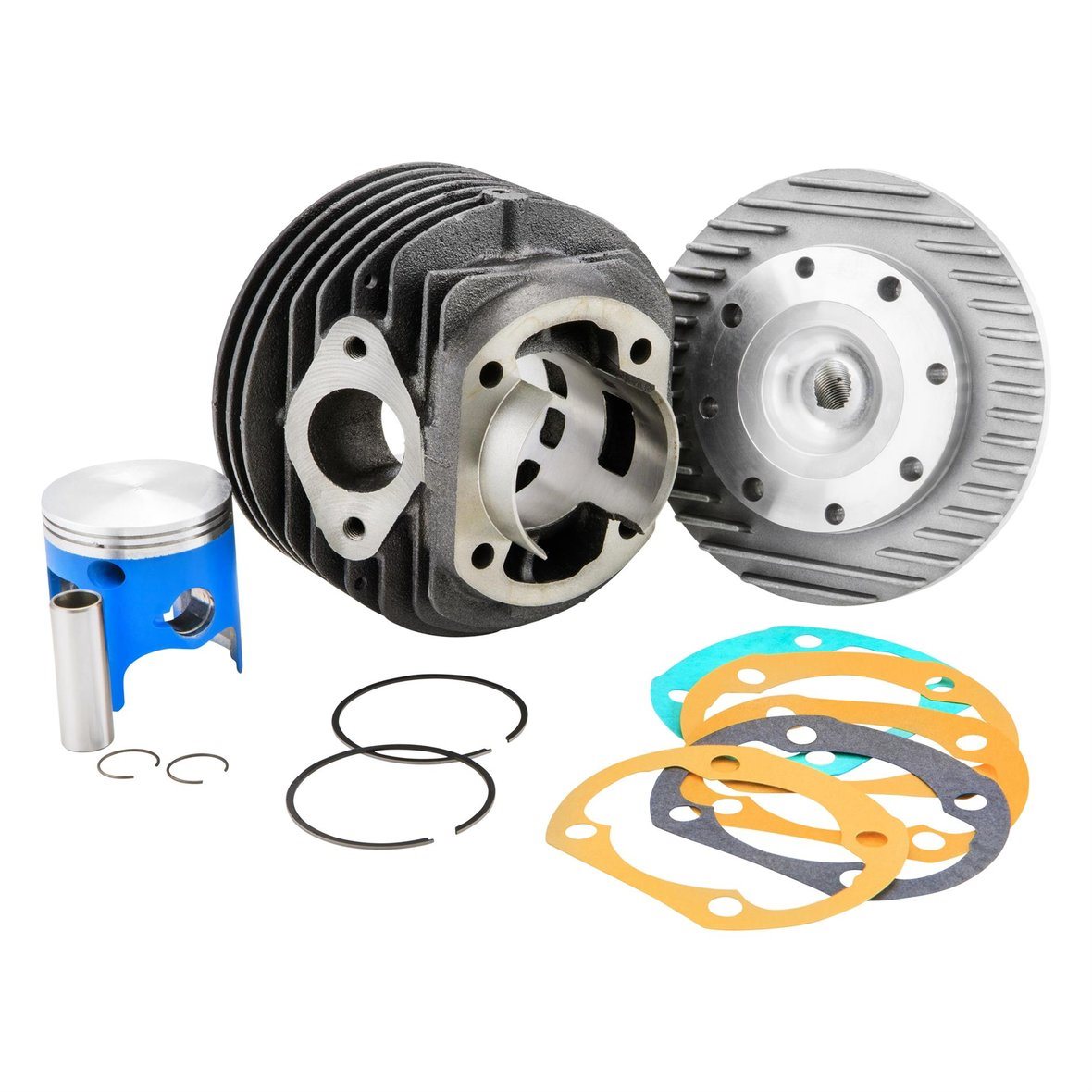 Rennzylinder VMC GS 125 ccm 6 Travasi für Vespa 50-125/PV/ET3/PK/S/XL/2 ...