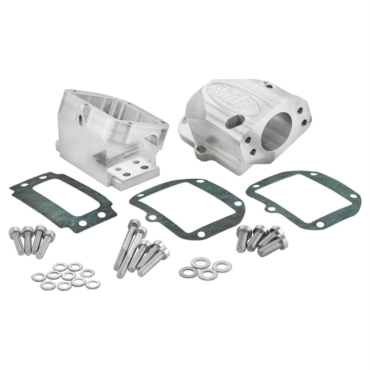 Ansaugstutzen SIP PERFORMANCE 6-Klappen Alu natur für Vespa 125 VNA-TS ...