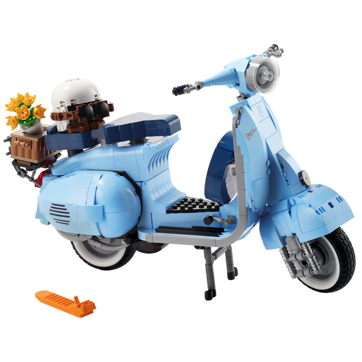 Modell LEGO CREATOR EXPERT 10298 mit Motiv Vespa 125 1960s Motorroller ...