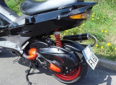 Umgebautes Motorrad Gilera Runner 180/SP von Exothor - 1000PS.de