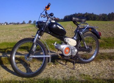 Umgebautes Motorrad Puch MS 50 V von mani2790 - 1000PS.at