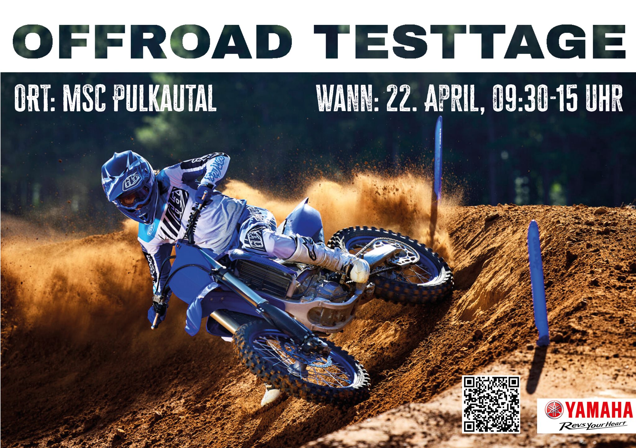 Yamaha Offroad Testtage