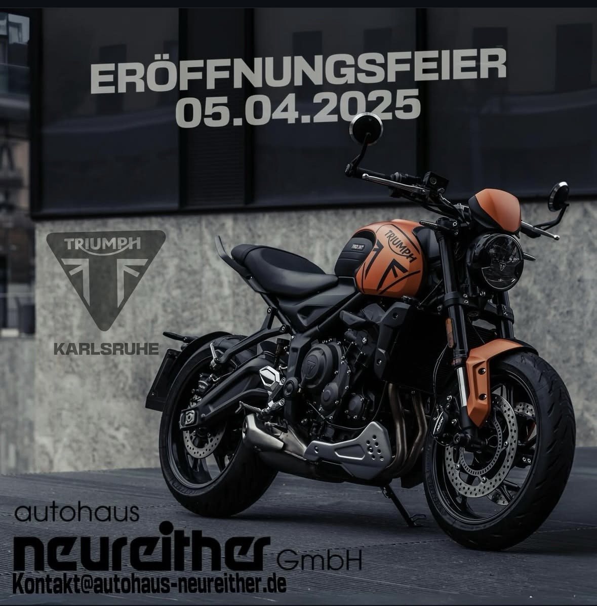 Neueröffnung Triumph Karlsruhe